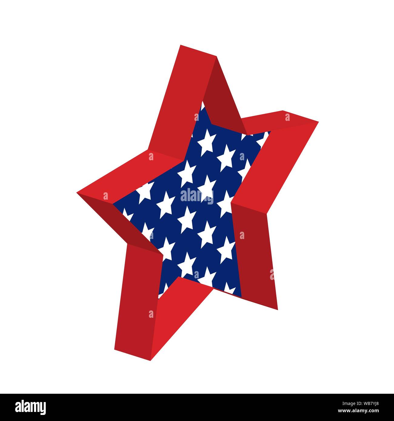 Illuminated pointed star Stock Vector Images - Alamy