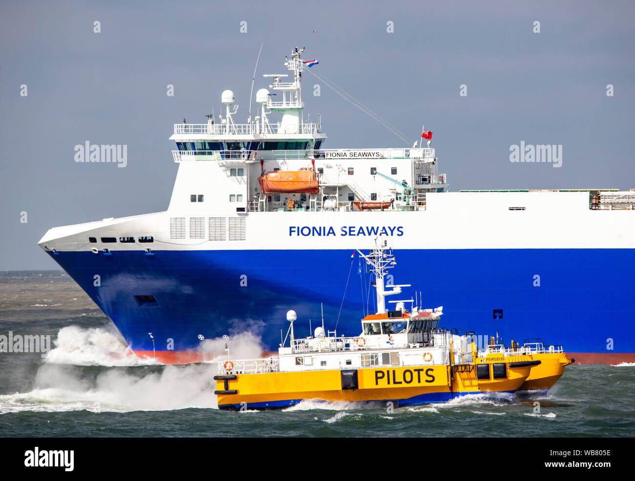 North Sea near Westkapelle, Zeeland Province, Walcheren Peninsula ...