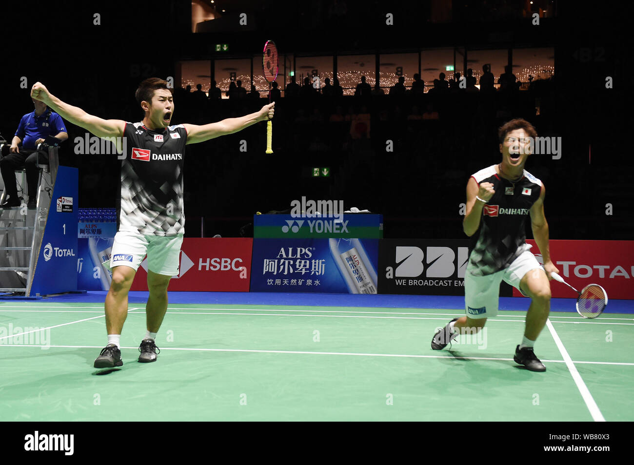 Basel, Switzerland. 25th Aug, 2019. Basel, Switzerland. 24th August, 2019. Takuro Hoki (JPN ...