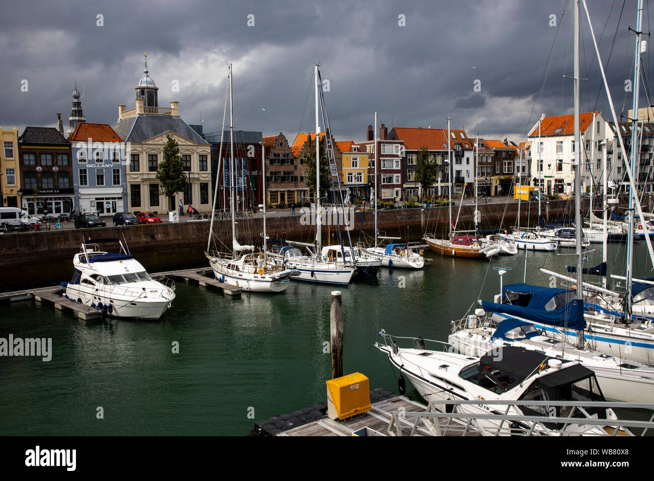 Port of Vlissingen, Zeeland Province, Walcheren Peninsula, Netherlands ...