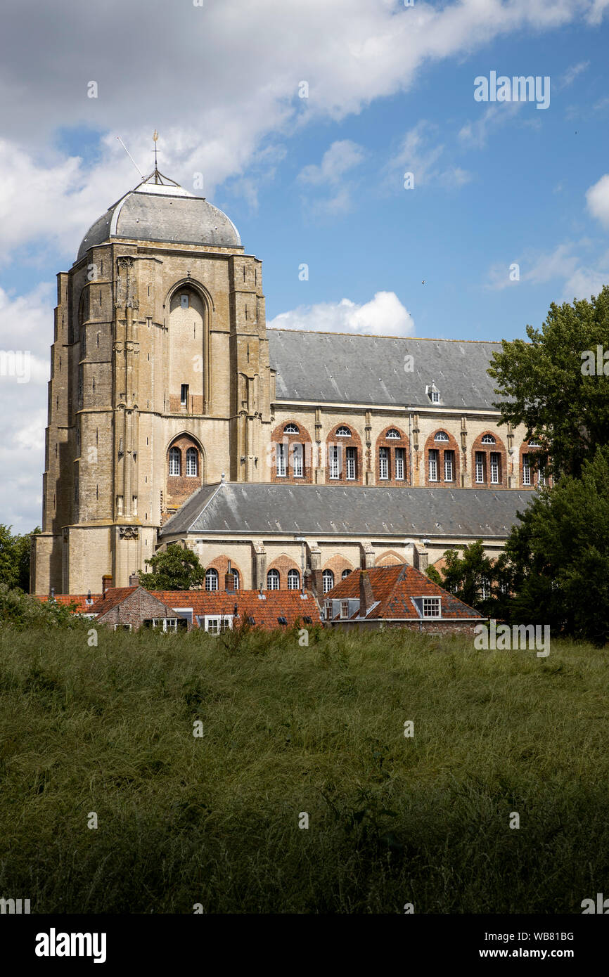 The place Veere, province Zeeland, Netherlands, Grote Kerk Veere ...
