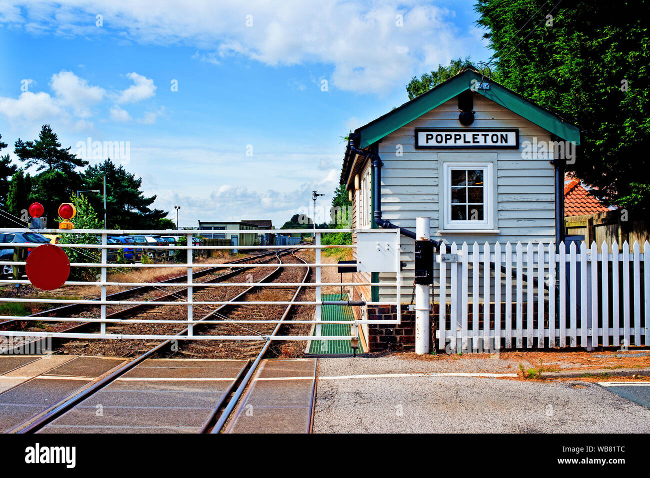 Poppleton signal box, Poppleton Railway Station, Upper Poppleton, North ...