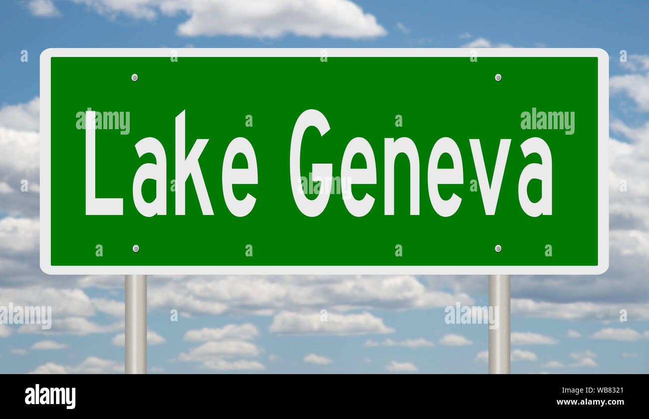 Highway lake geneva lake geneva hi-res stock photography and images - Alamy