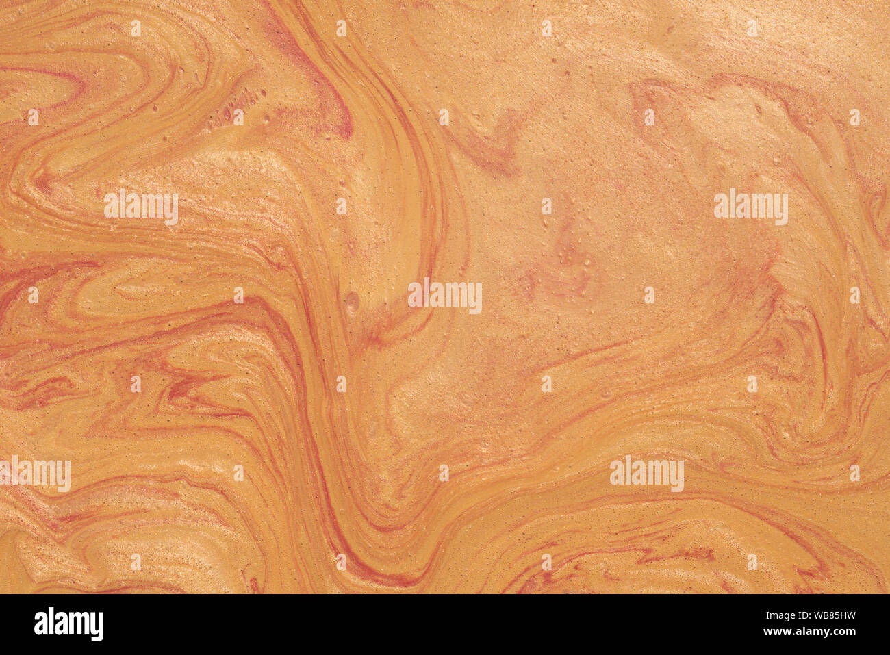 orange color painted marble texture background Stock Photo - Alamy