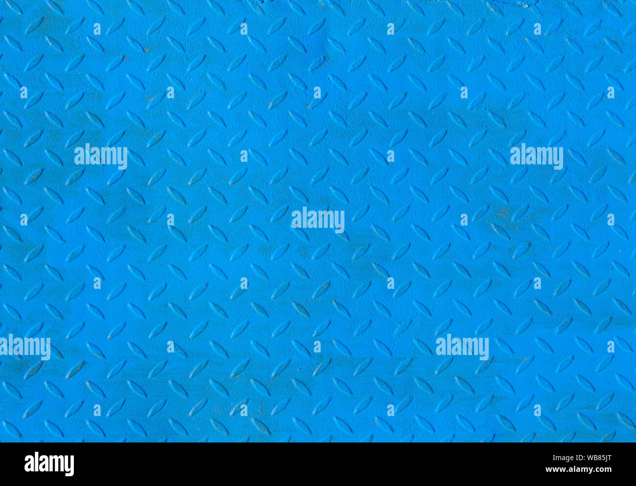 Blue metal floor plate texture and background seamless Stock Photo - Alamy
