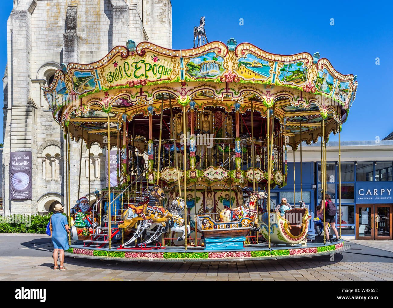 Fairground roundabout hi-res stock photography and images - Alamy