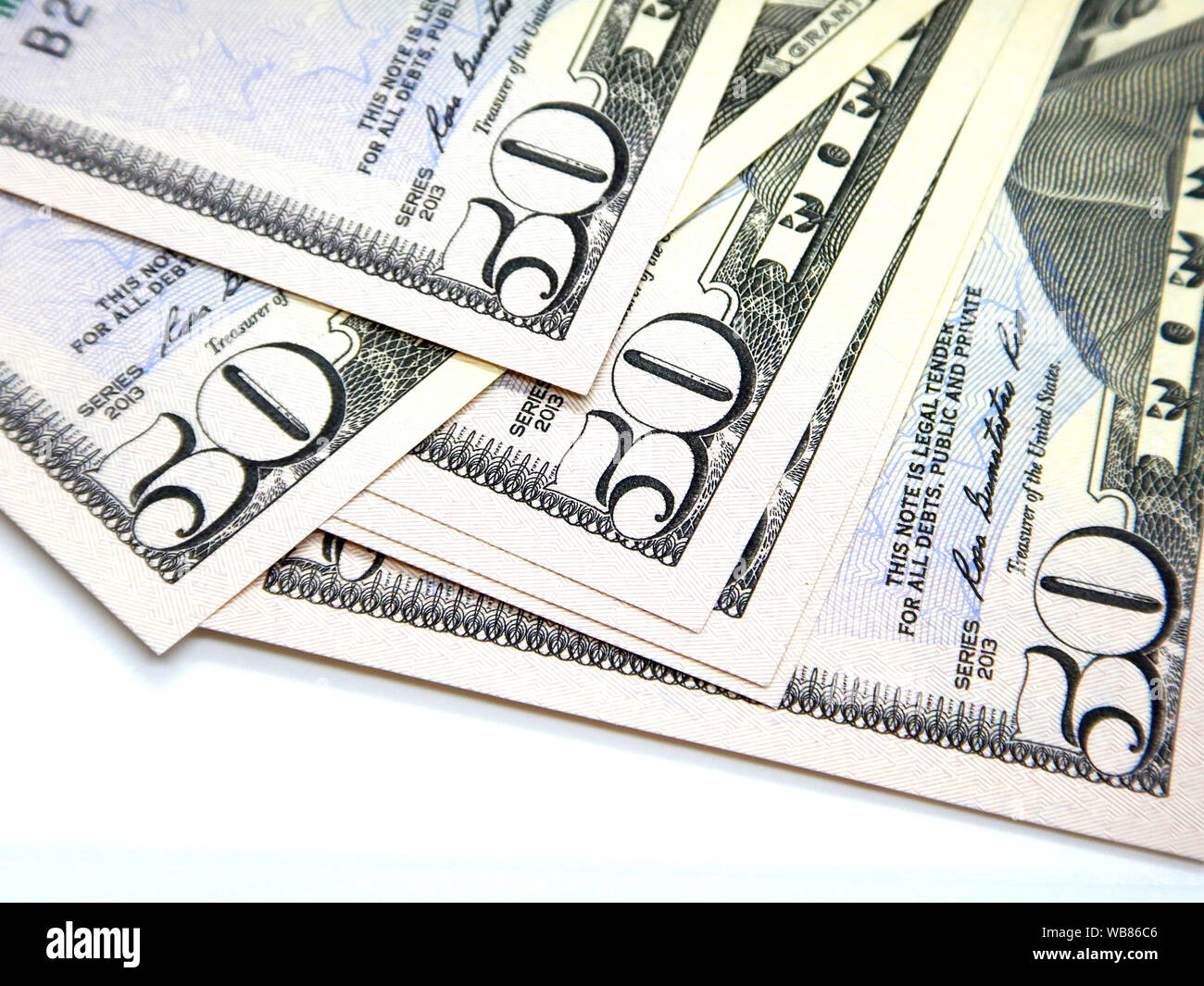 American banknotes hi-res stock photography and images - Alamy
