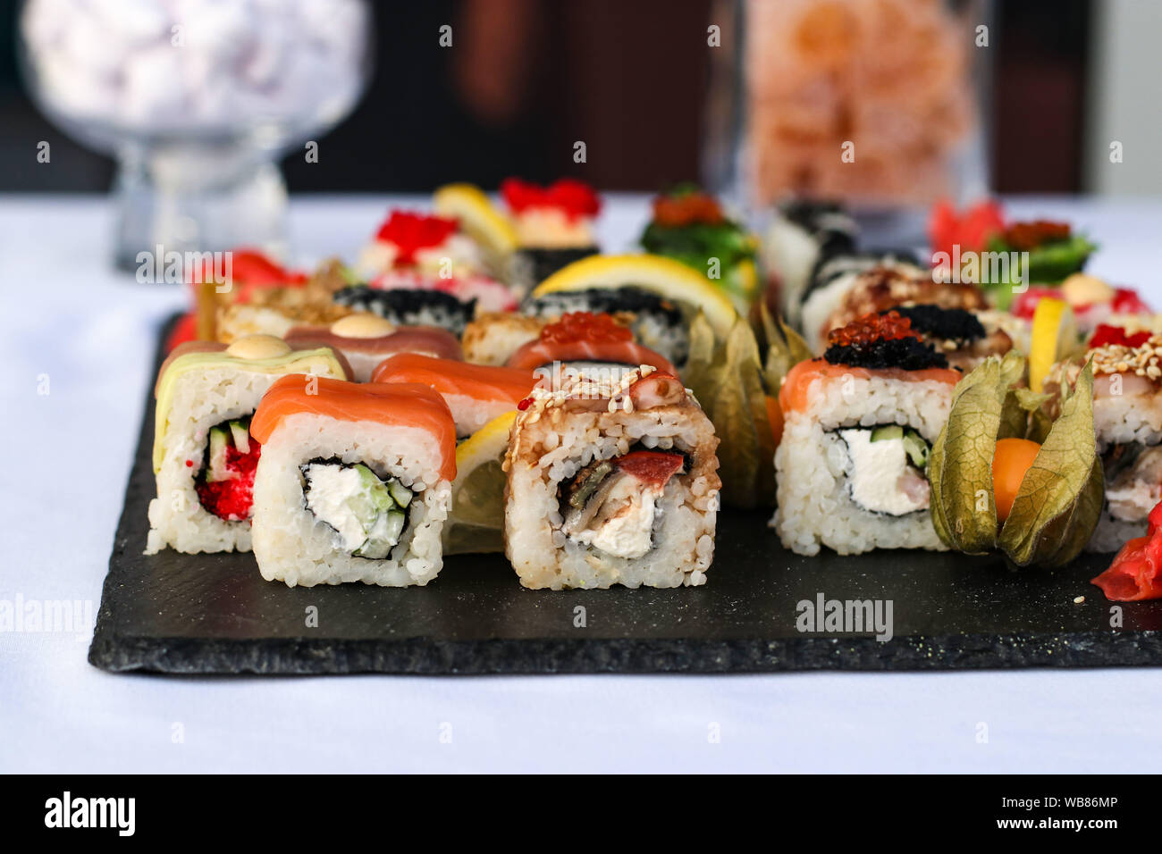 Buffet set up hi-res stock photography and images - Alamy