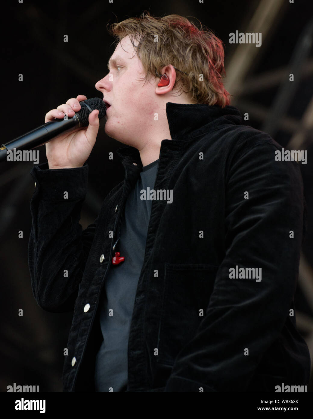 Lewis Capaldi at Victorious Festival 2019 Stock Photo - Alamy