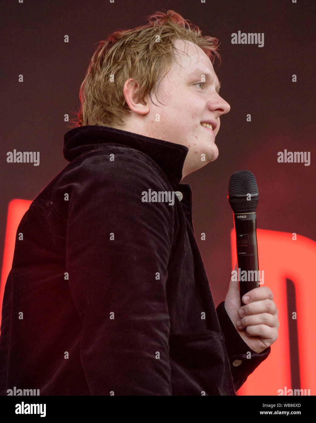 Lewis Capaldi at Victorious Festival 2019 Stock Photo - Alamy