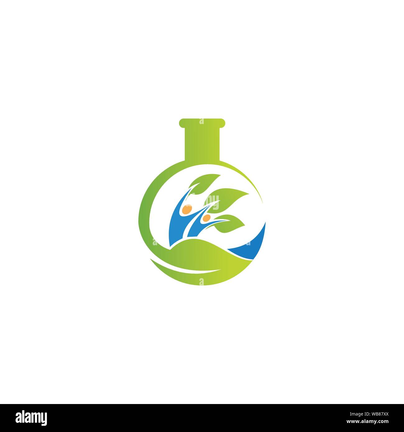 Lap Plant Logo Design Template Stock Vector Image & Art - Alamy