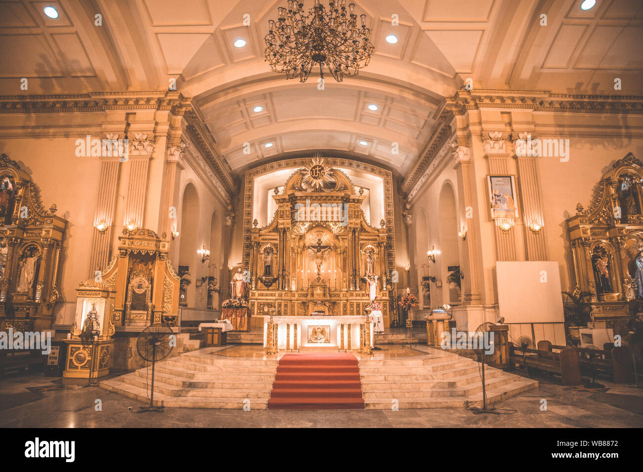 Views of Cebu church in central Philippines Stock Photo - Alamy