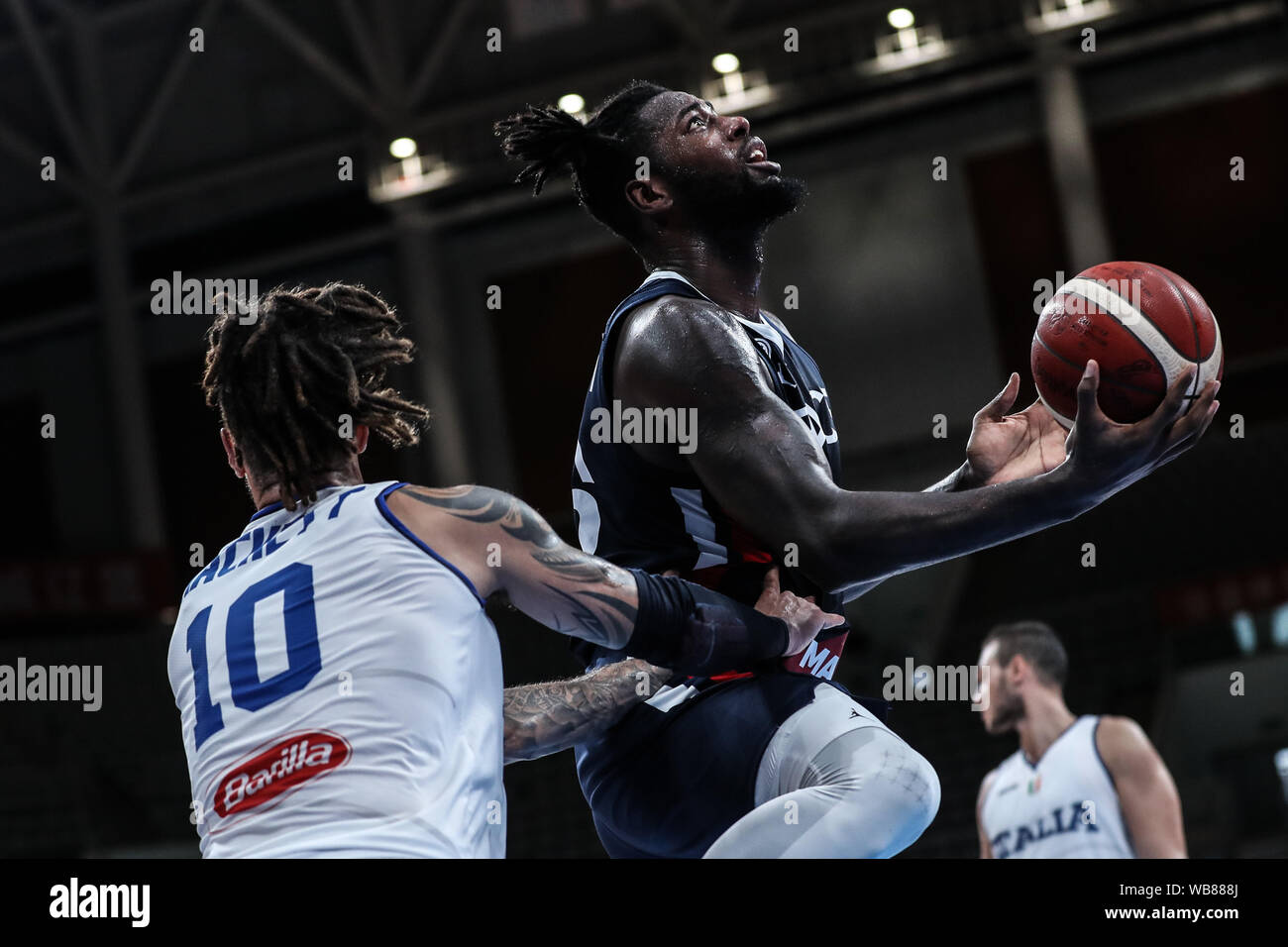 Shenyang, China's Liaoning Province. 23rd Aug, 2019. France's Mathias ...