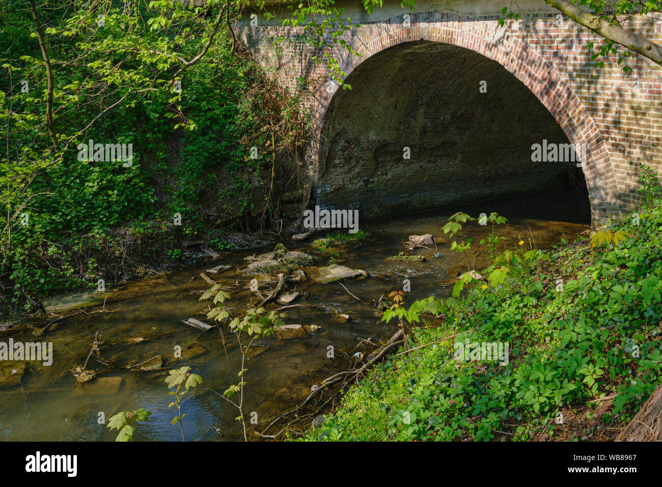 Water under the bridge Stock Photo - Alamy