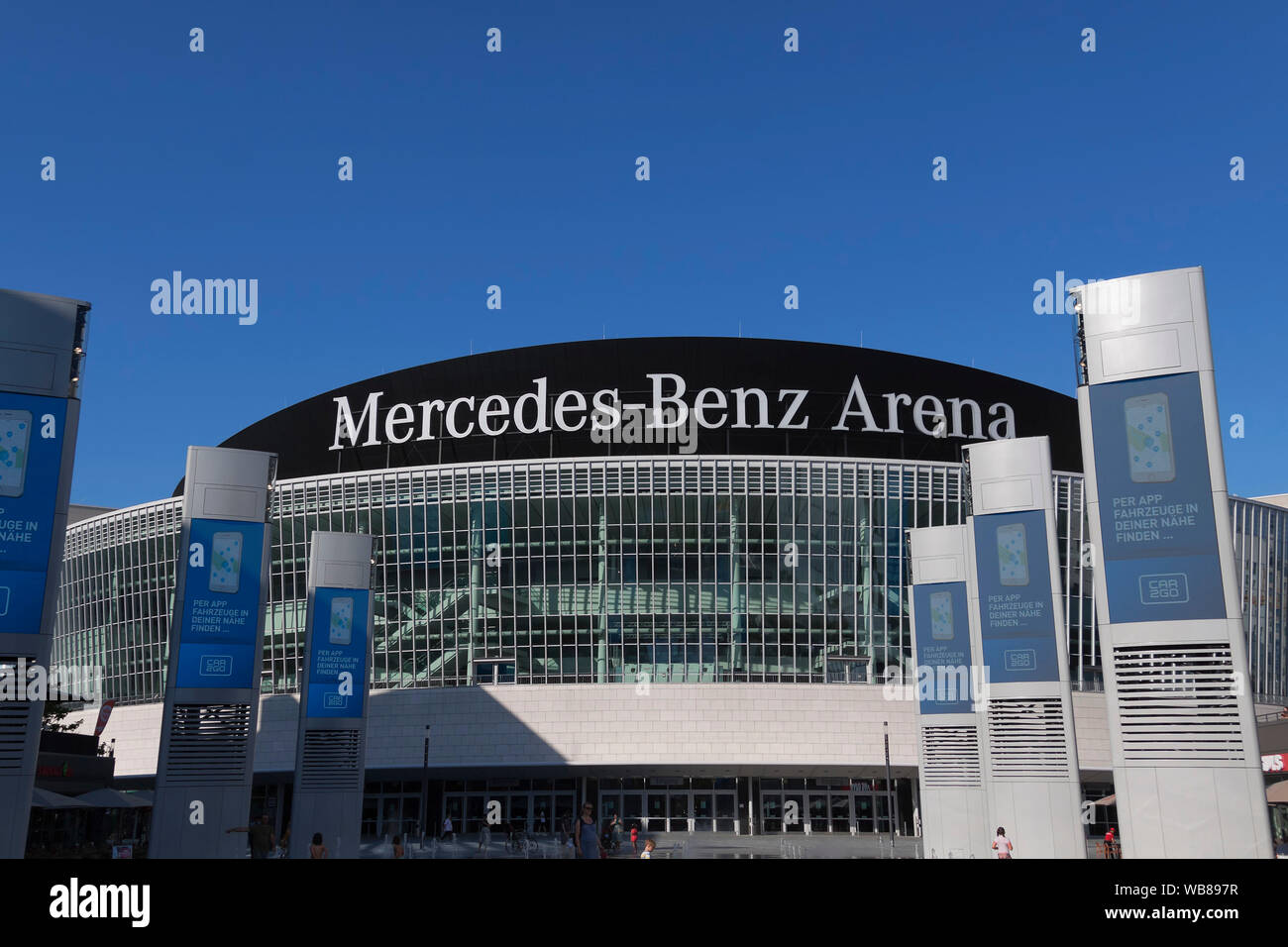 Mercedes-Benz-Arena in Berlin Stock Photo - Alamy