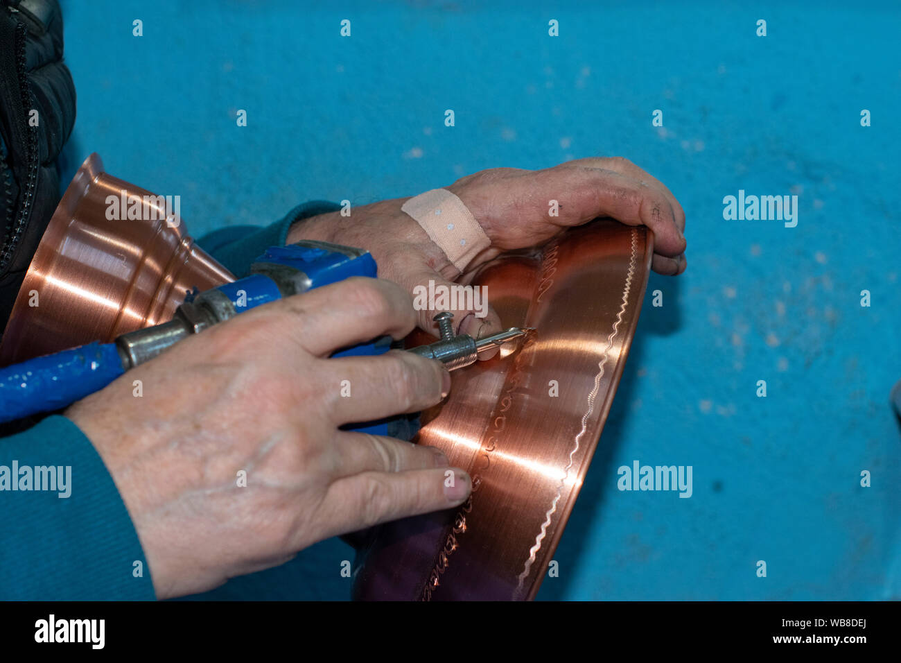 Master tinsmith hi-res stock photography and images - Alamy