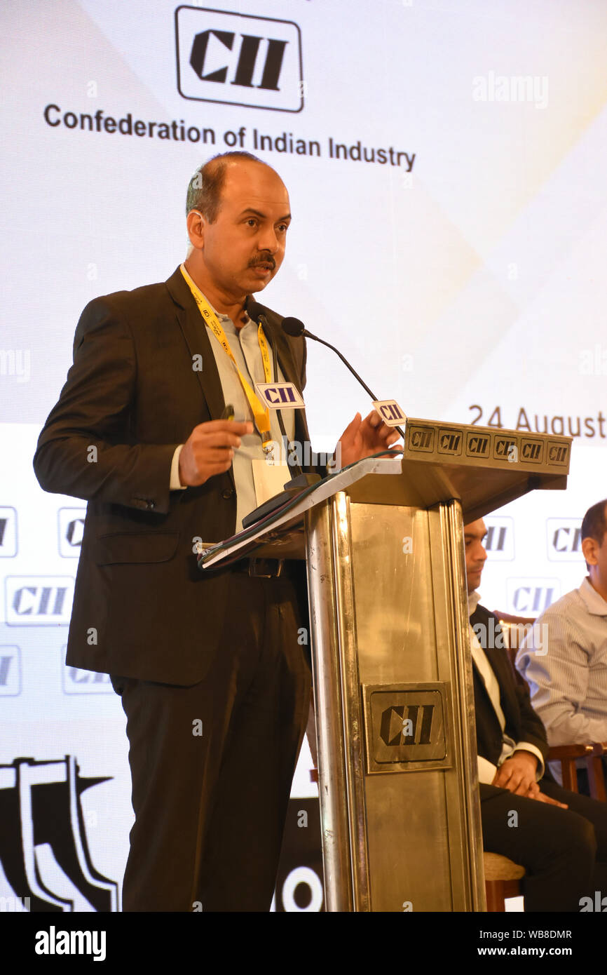 Kolkata, India. 24th Aug, 2019. Special Address by Mr. Akilur Rahman ...