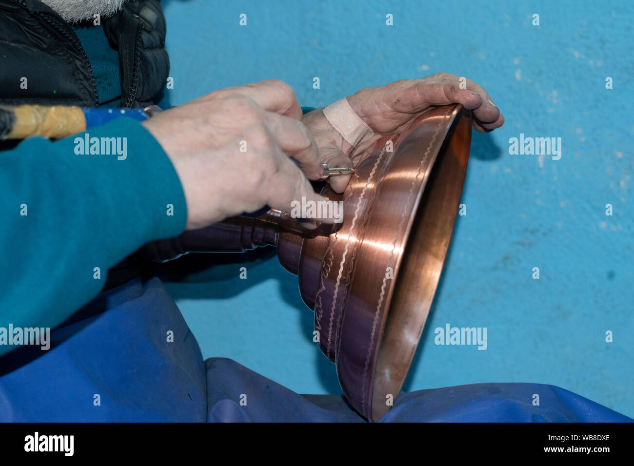 Master tinsmith hi-res stock photography and images - Alamy