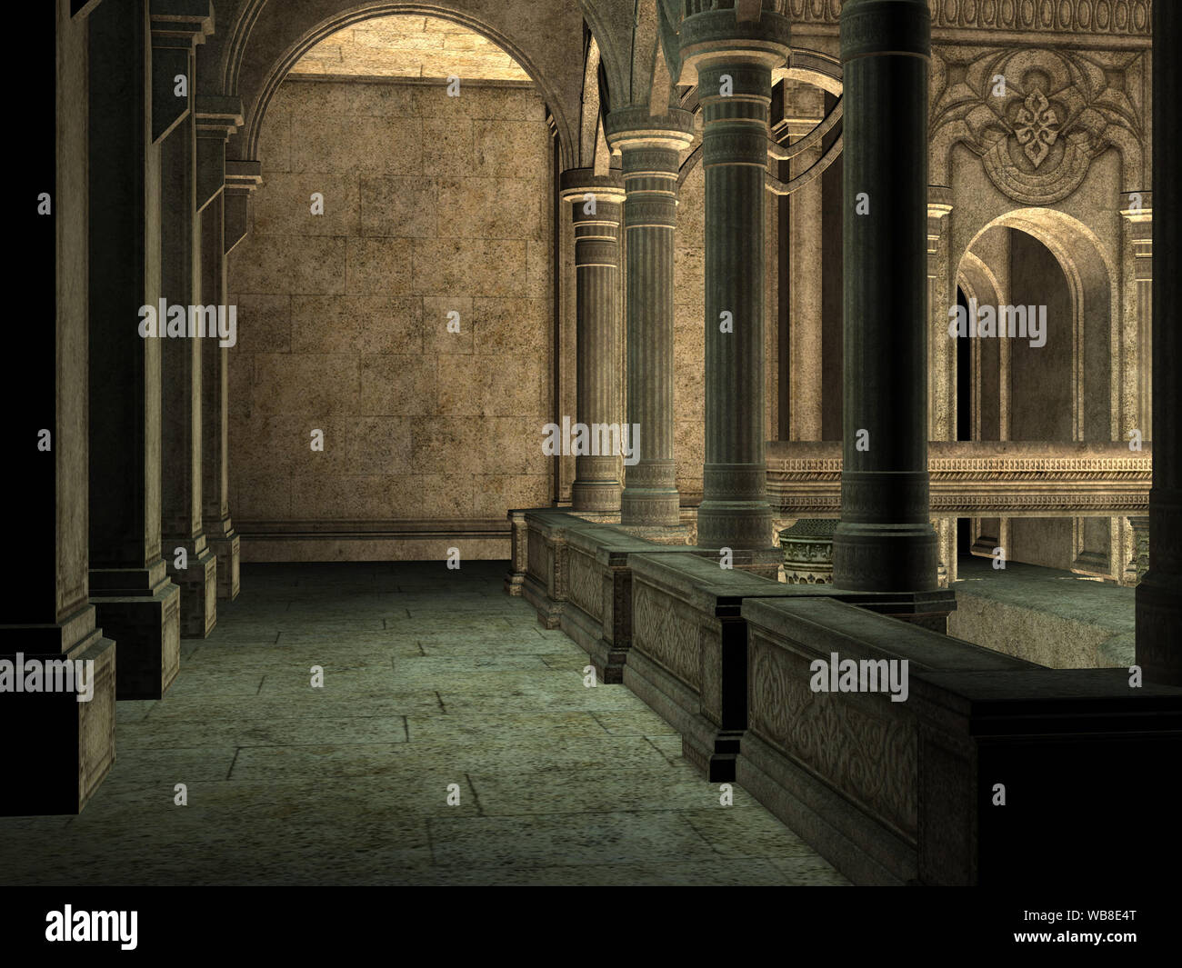 Niche corridor hi-res stock photography and images - Alamy