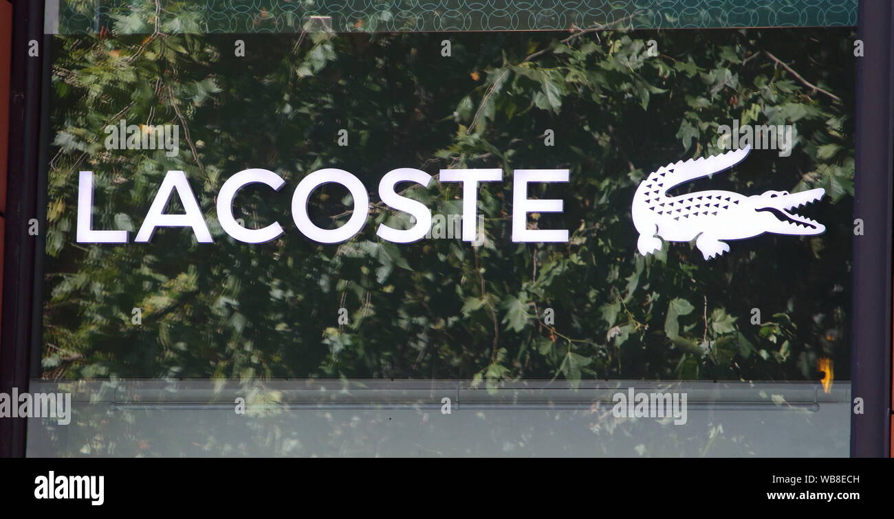 Lacoste fashion hi-res stock photography and images - Alamy