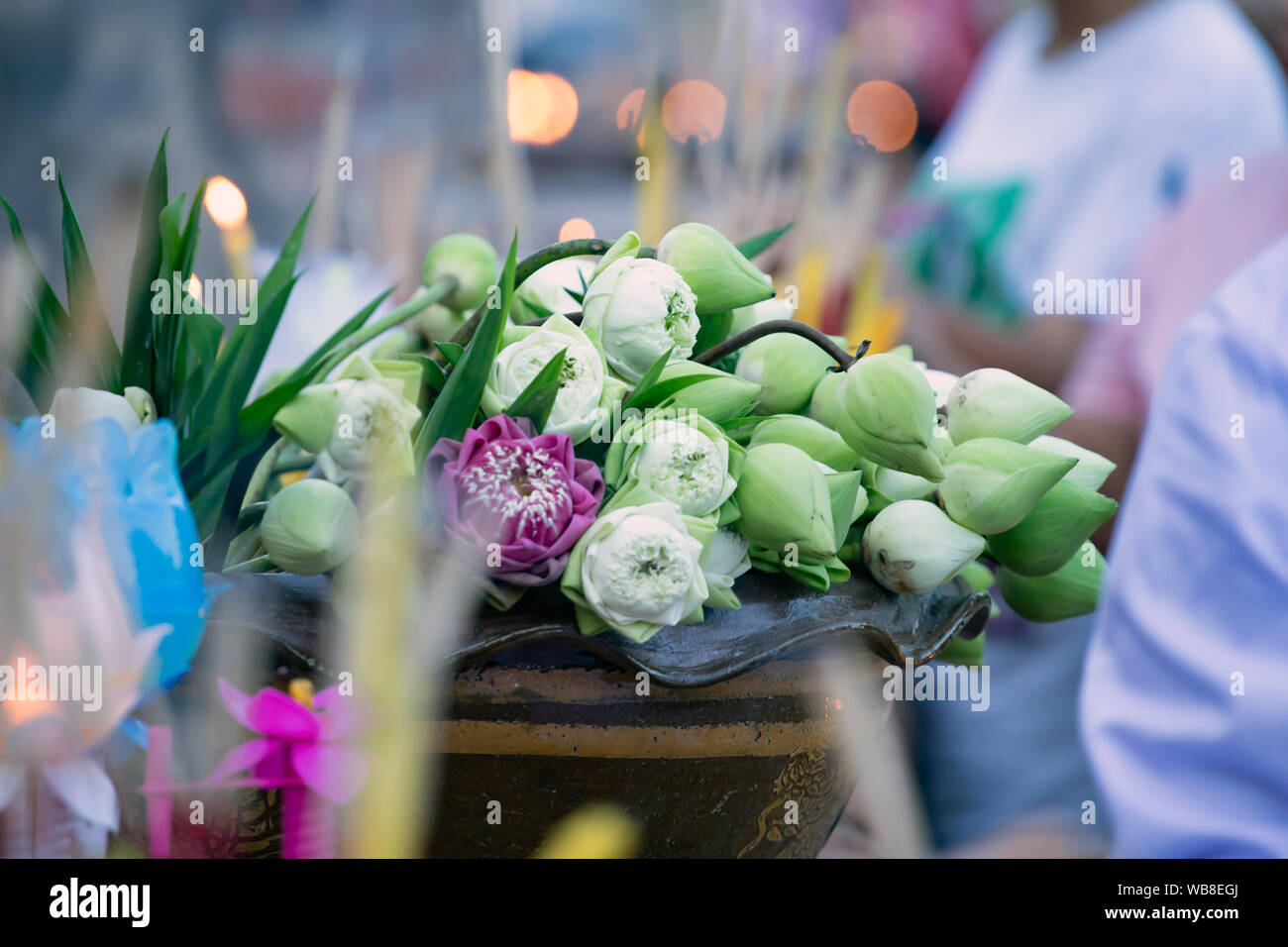 Celebration incense sticks pot hi-res stock photography and images - Alamy