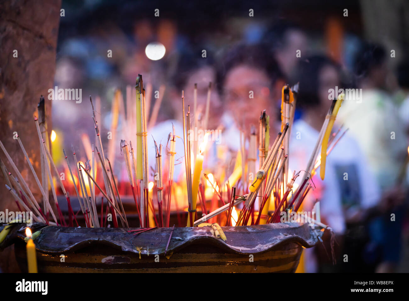 Celebration incense sticks pot hi-res stock photography and images - Alamy