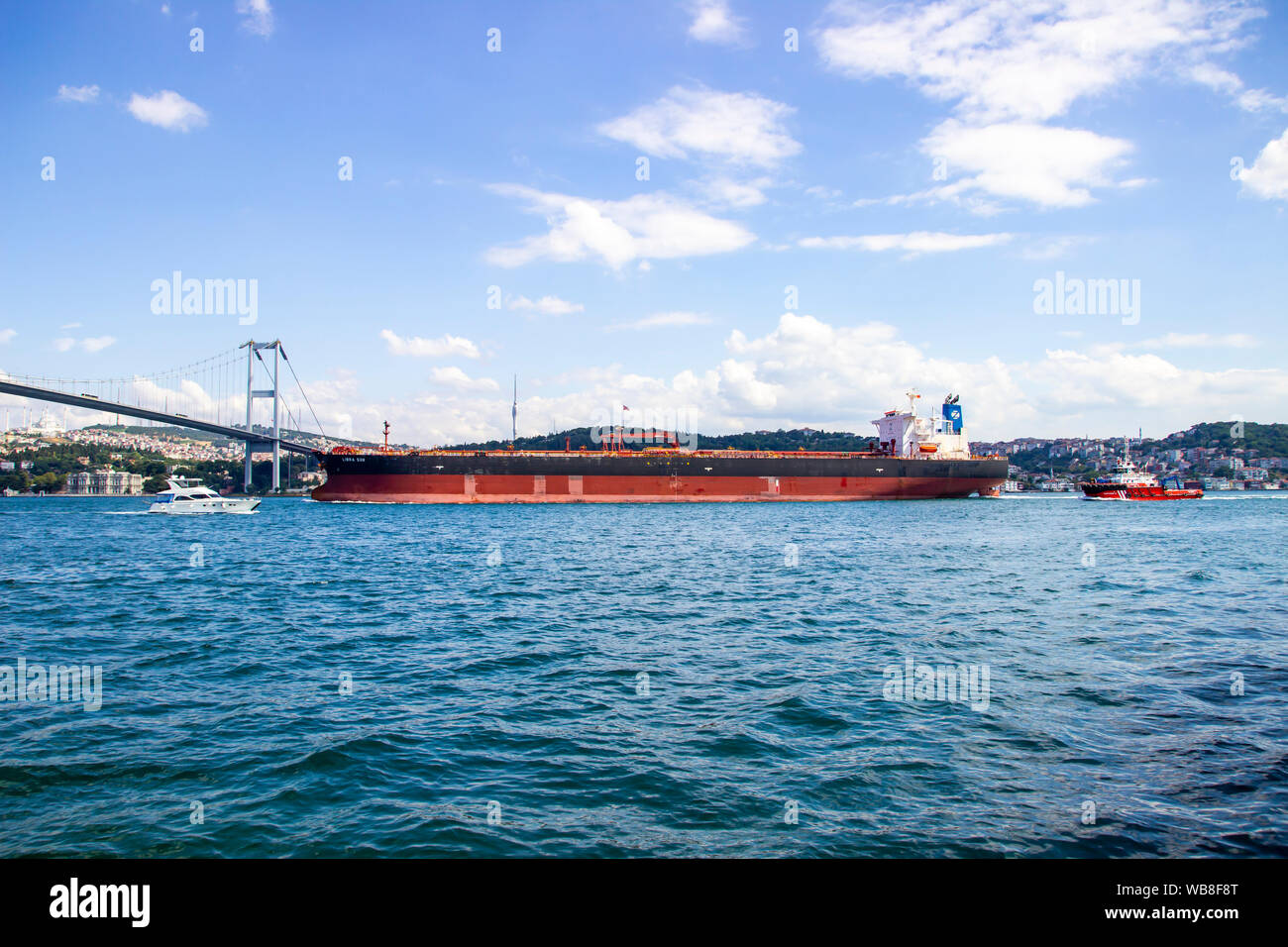 Bosphorus big bridge istanbul turkey hi-res stock photography and ...