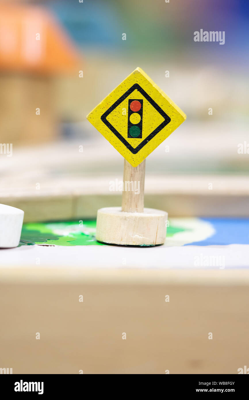 Playground Road Sign High Resolution Stock Photography and Images - Alamy