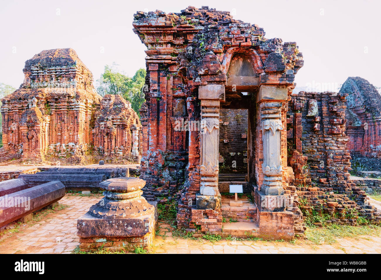 My Son Hindu Temple and Sanctuary near Hoi An in Vietnam in Asia ...