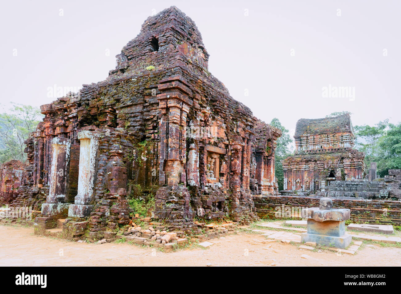 My Son Sanctuary and Hindu Temple near Hoi An in Vietnam in Asia ...