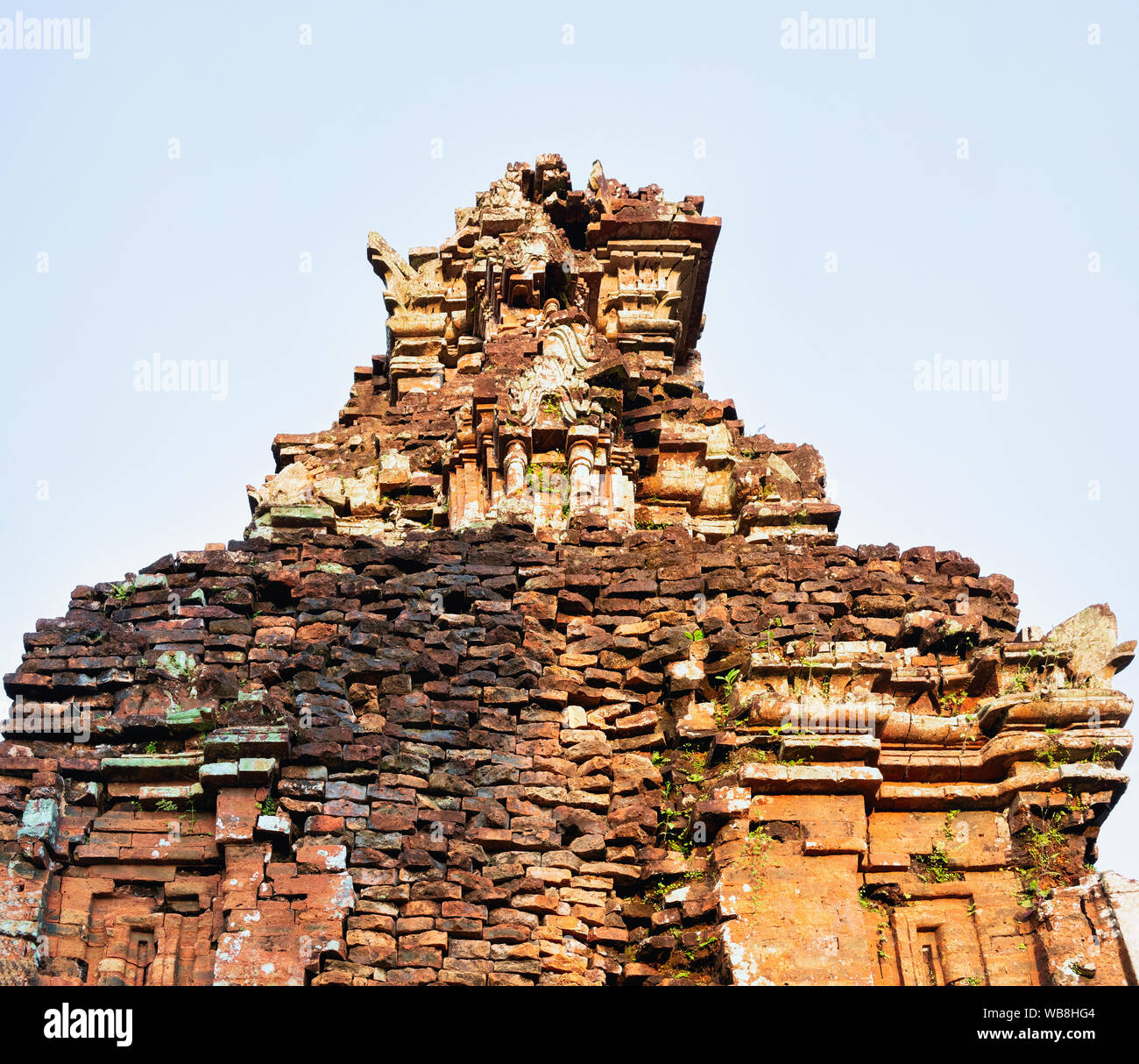 My Son Sanctuary with Hindu Temple near Hoi An, Asia in Vietnam ...