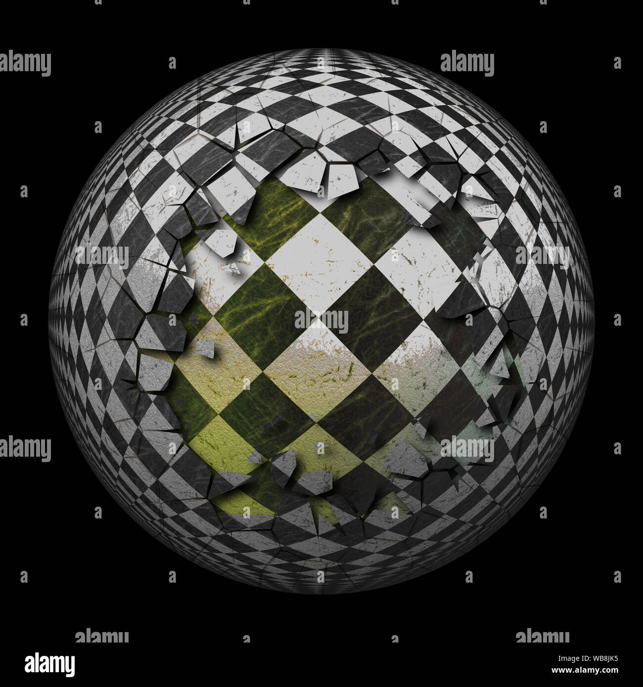 Checkered texture 3d background hi-res stock photography and images - Alamy