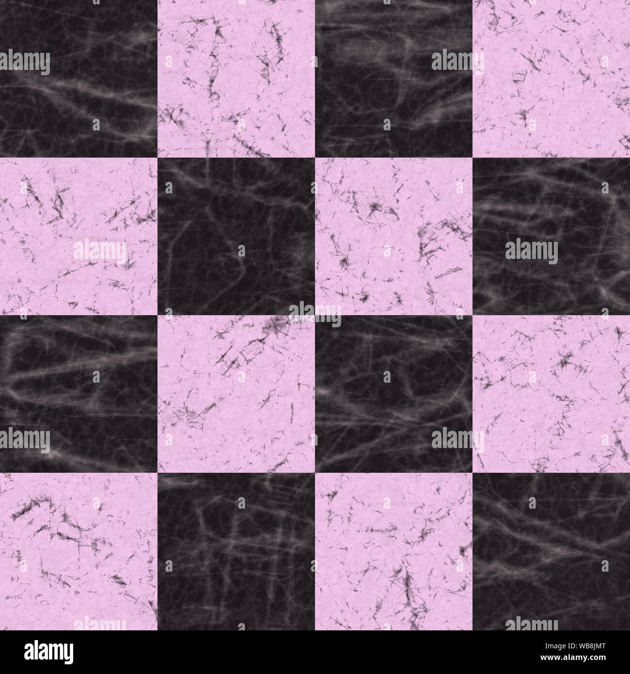 Pink checkered marble floor tiling texture background Stock Photo - Alamy