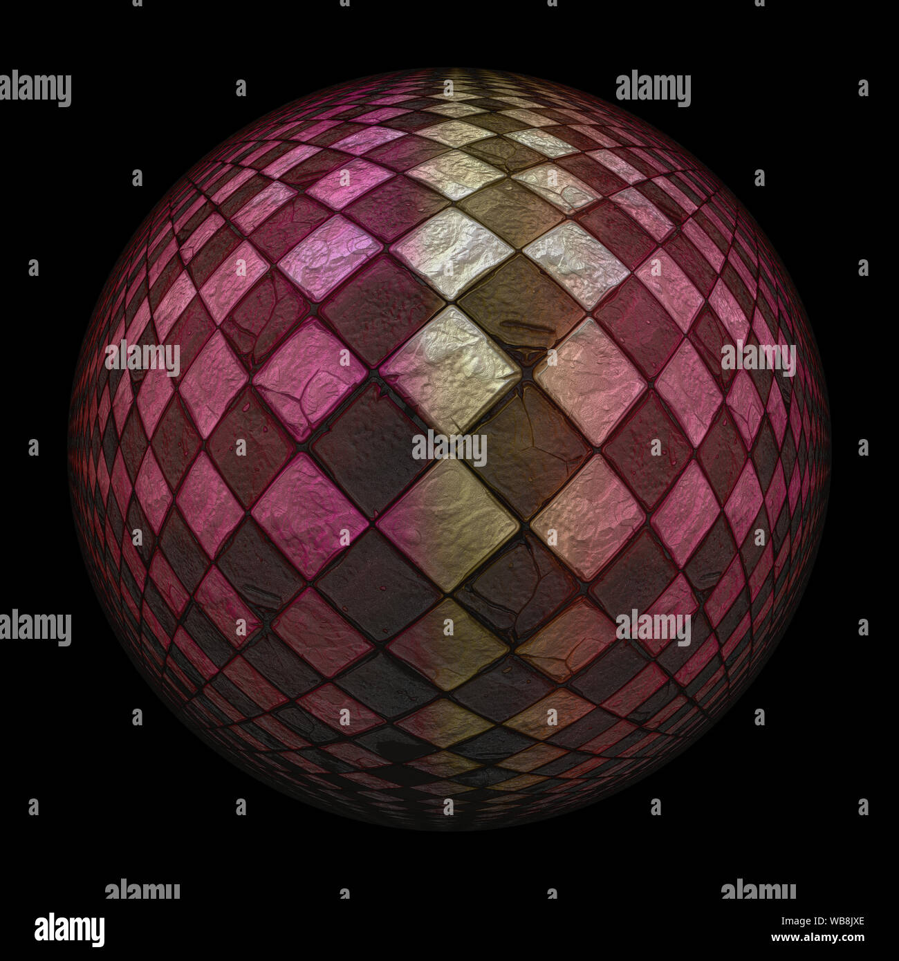 Checkered sphere hi-res stock photography and images - Alamy