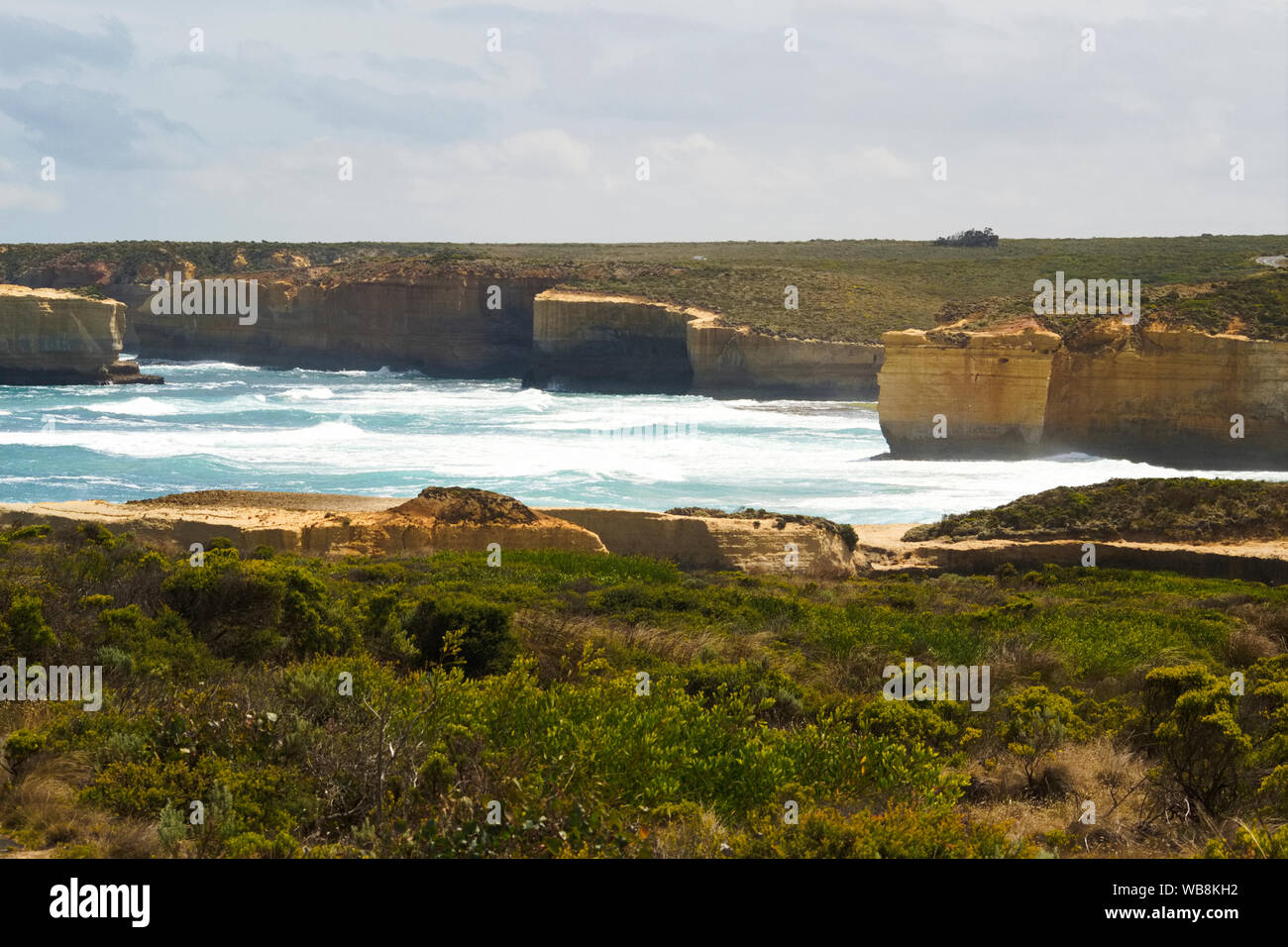 The Razorback rock in Port Campbell National Park, Victoria, Australia ...