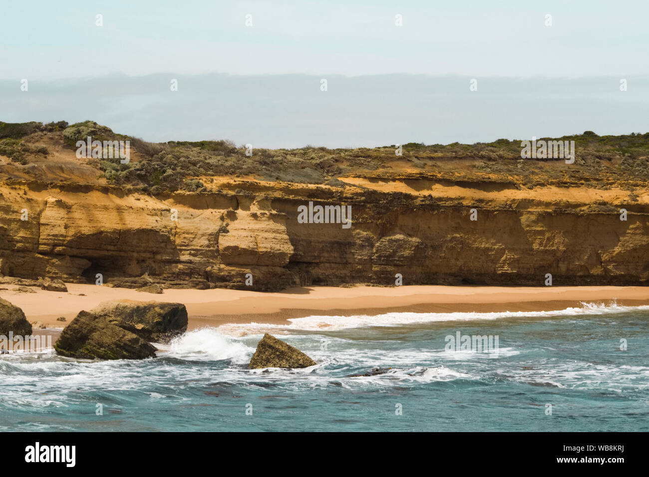 The Razorback rock in Port Campbell National Park, Victoria, Australia ...
