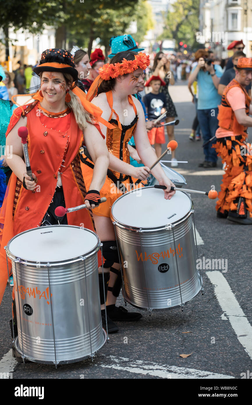 Notting Hill,UK,25th August 2019,The Notting Hill Carnival is Europe's ...
