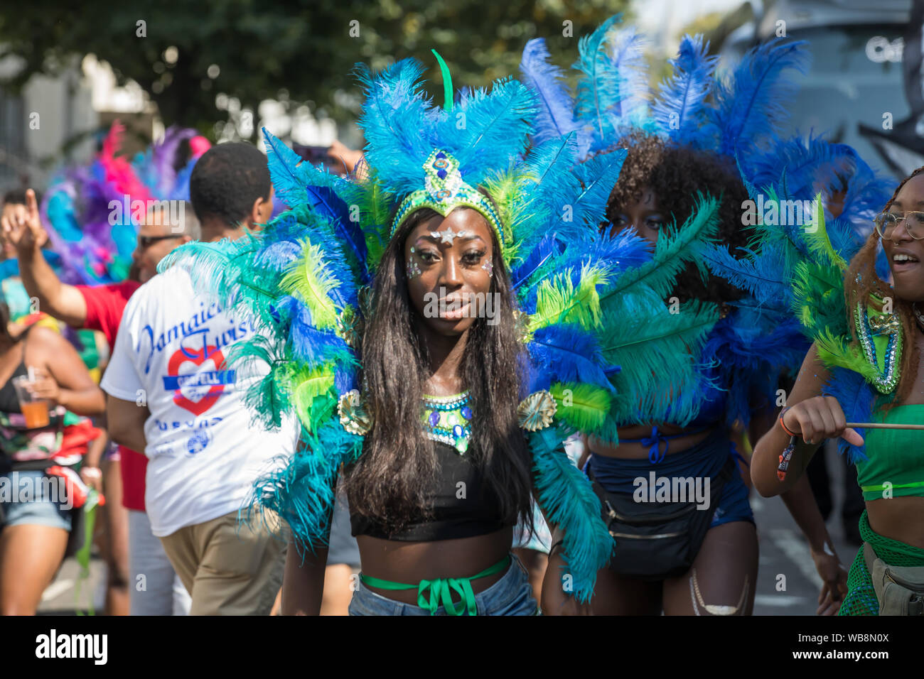Notting Hill,UK,25th August 2019,The Notting Hill Carnival is Europe's ...