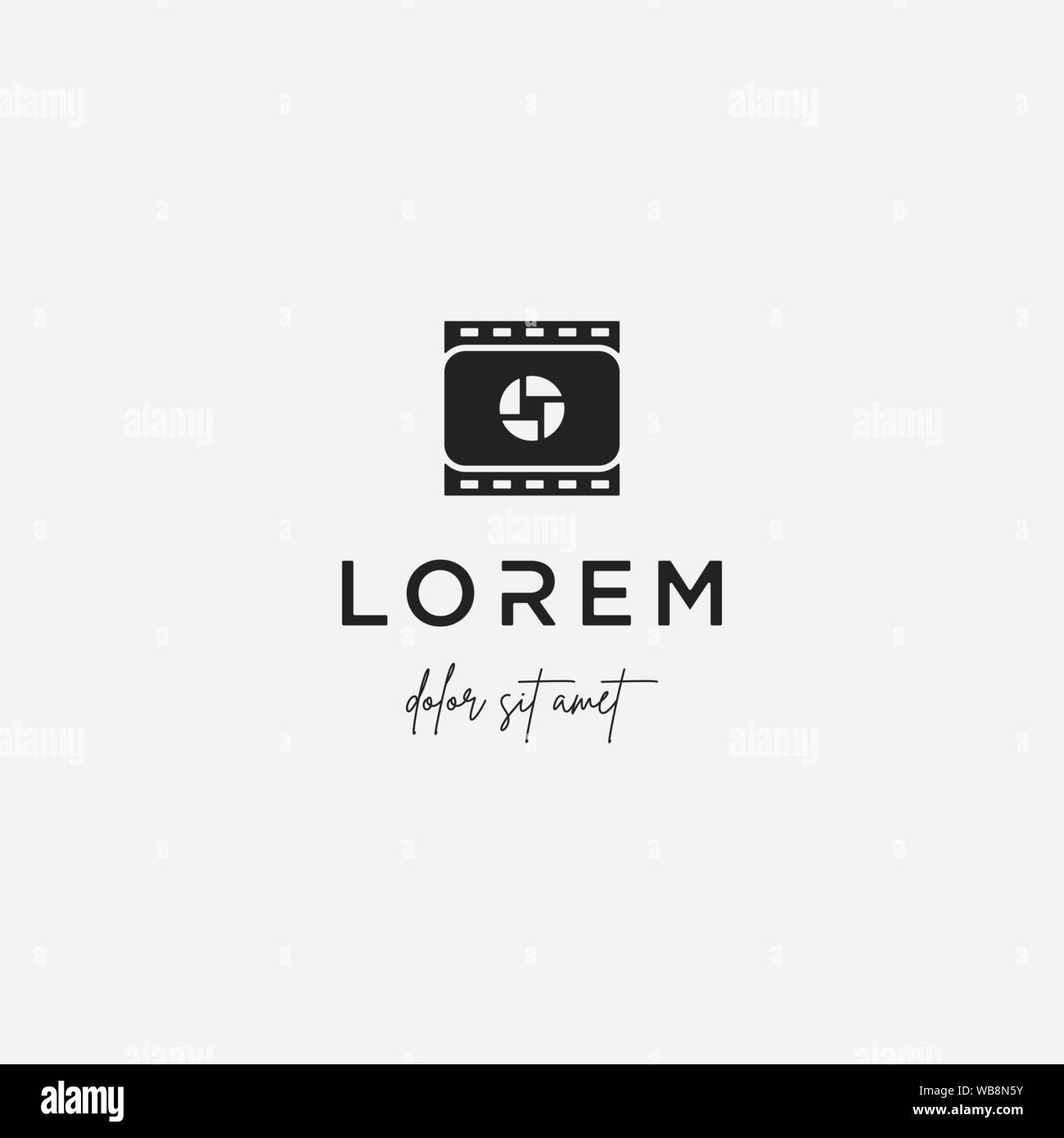 The photograph premiere Stock Vector Images - Alamy