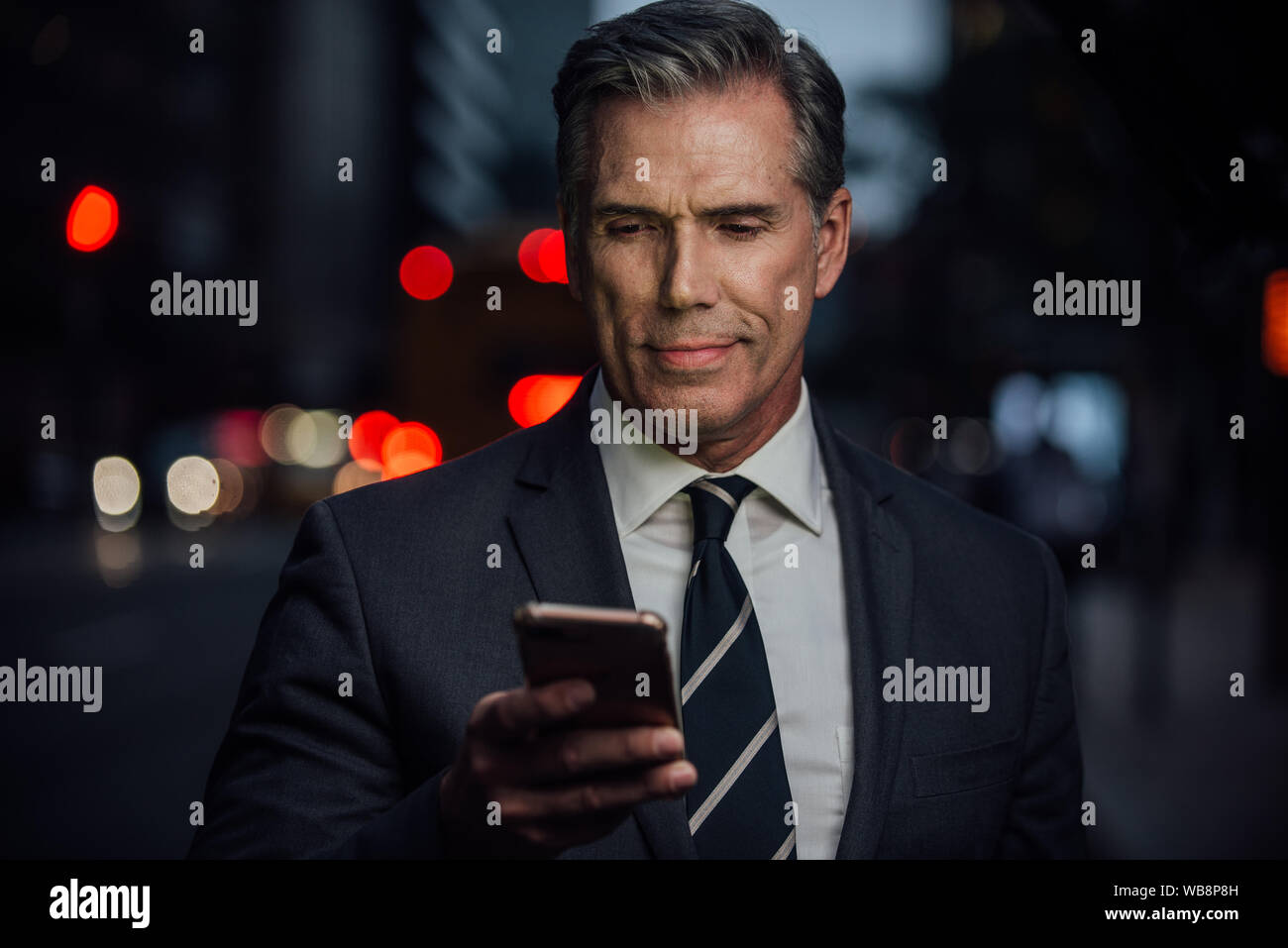 Successful business man in New york city, portraits and lifestyle Stock ...