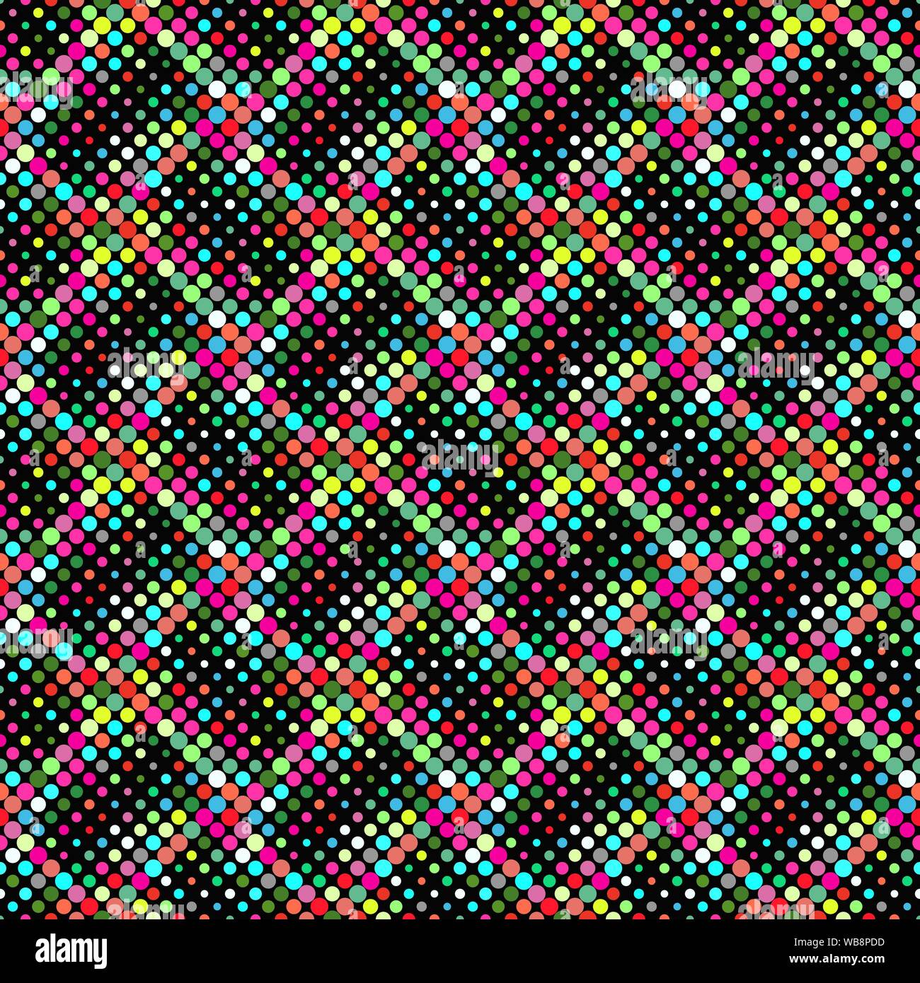 Geometrical Circle Pattern Background Abstract Colorful Vector