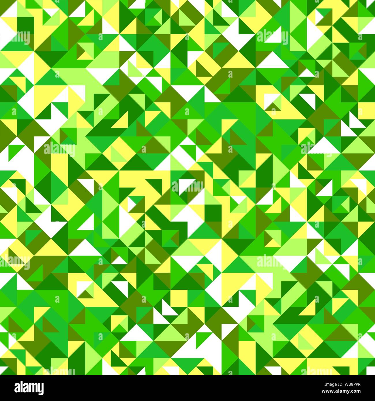 Seamless triangle tile pattern background design - abstract vector ...