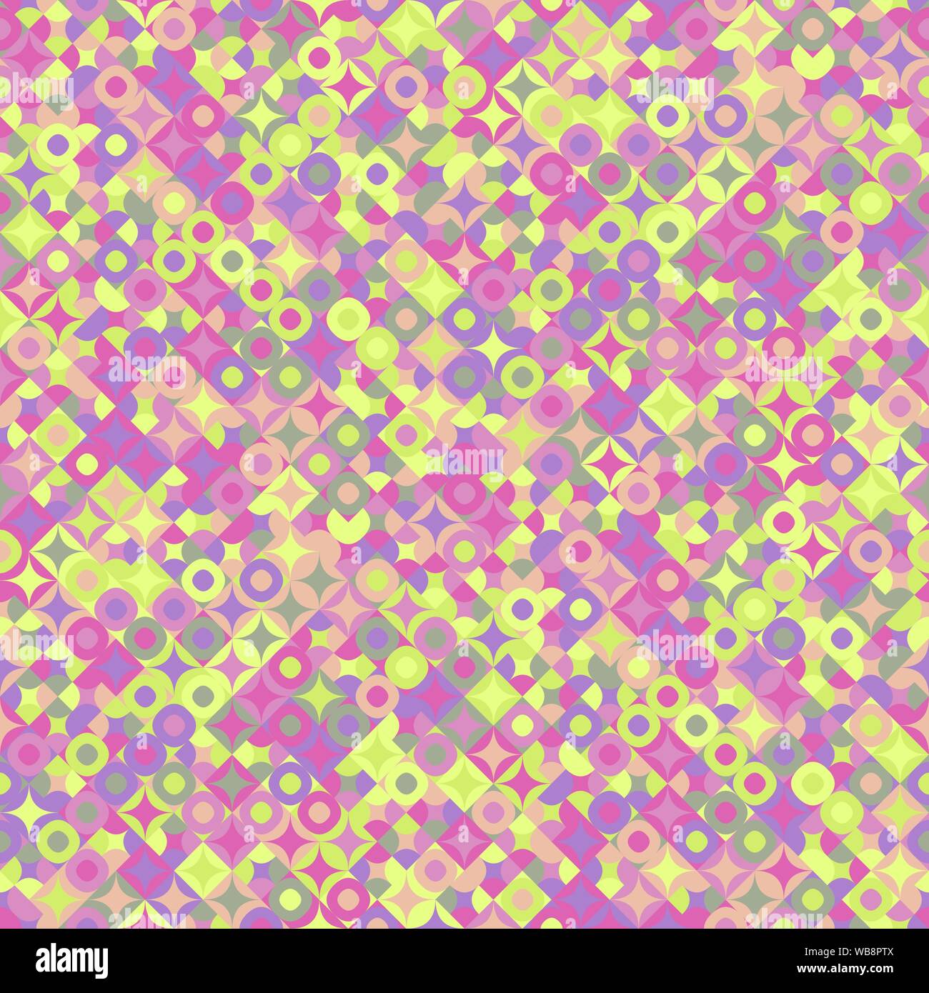 Colorful Random Curved Shape Pattern Background Abstract Vector