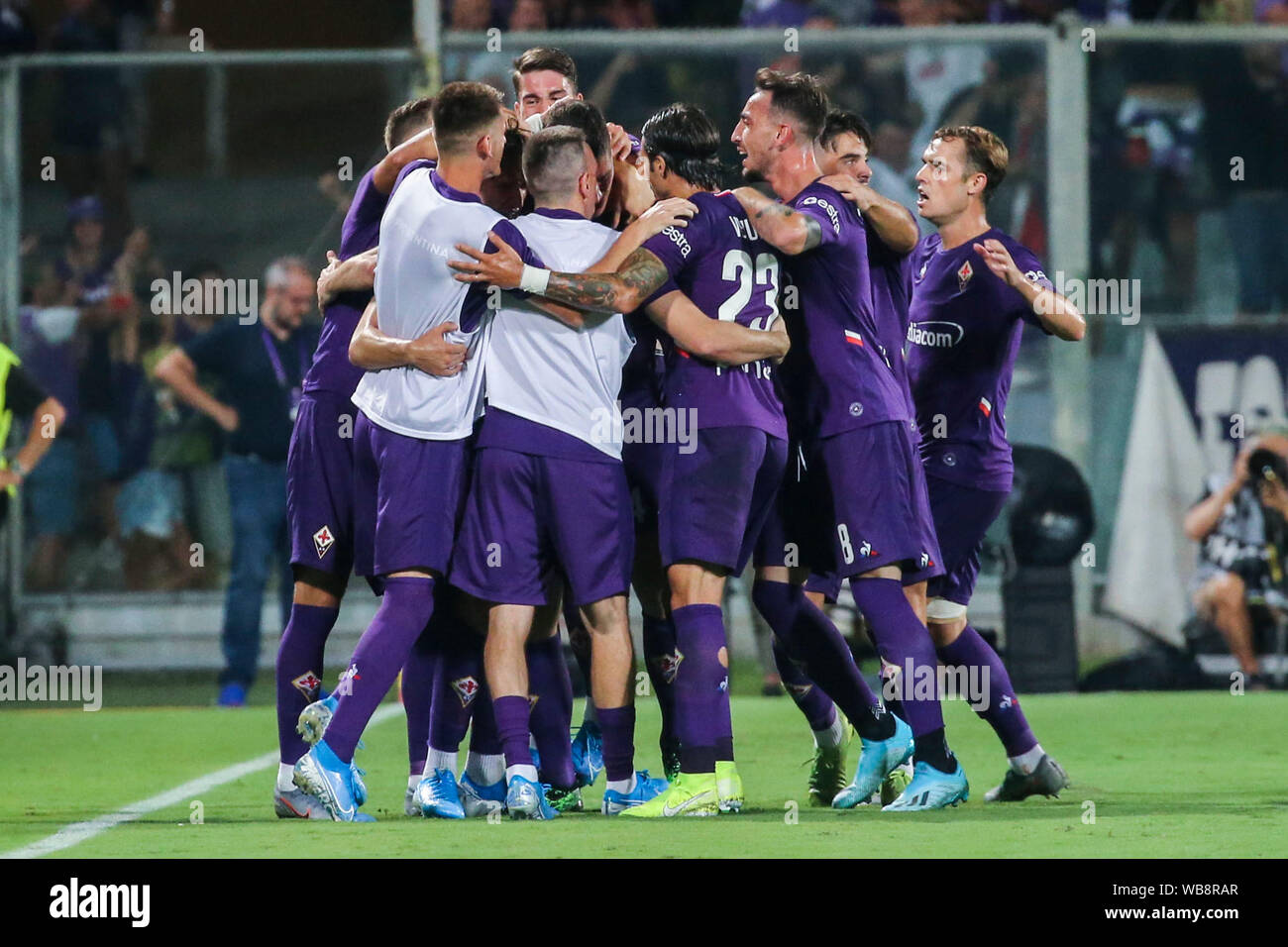 Firenze, Italy. 24th Aug, 2019. Italian football match between ACF ...
