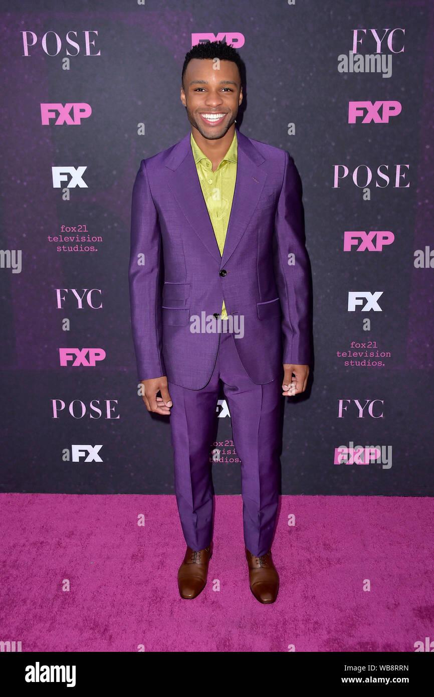 Dyllon Burnside attending the FX TV-Series Premiere of 'Pose' at the ...