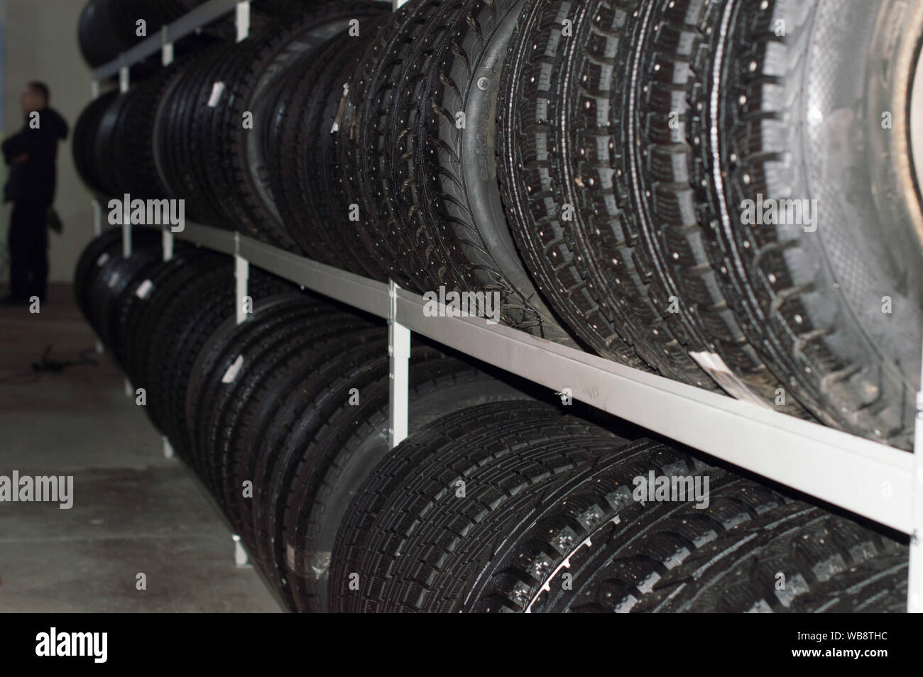 Spare wheel rack hi-res stock photography and images - Alamy