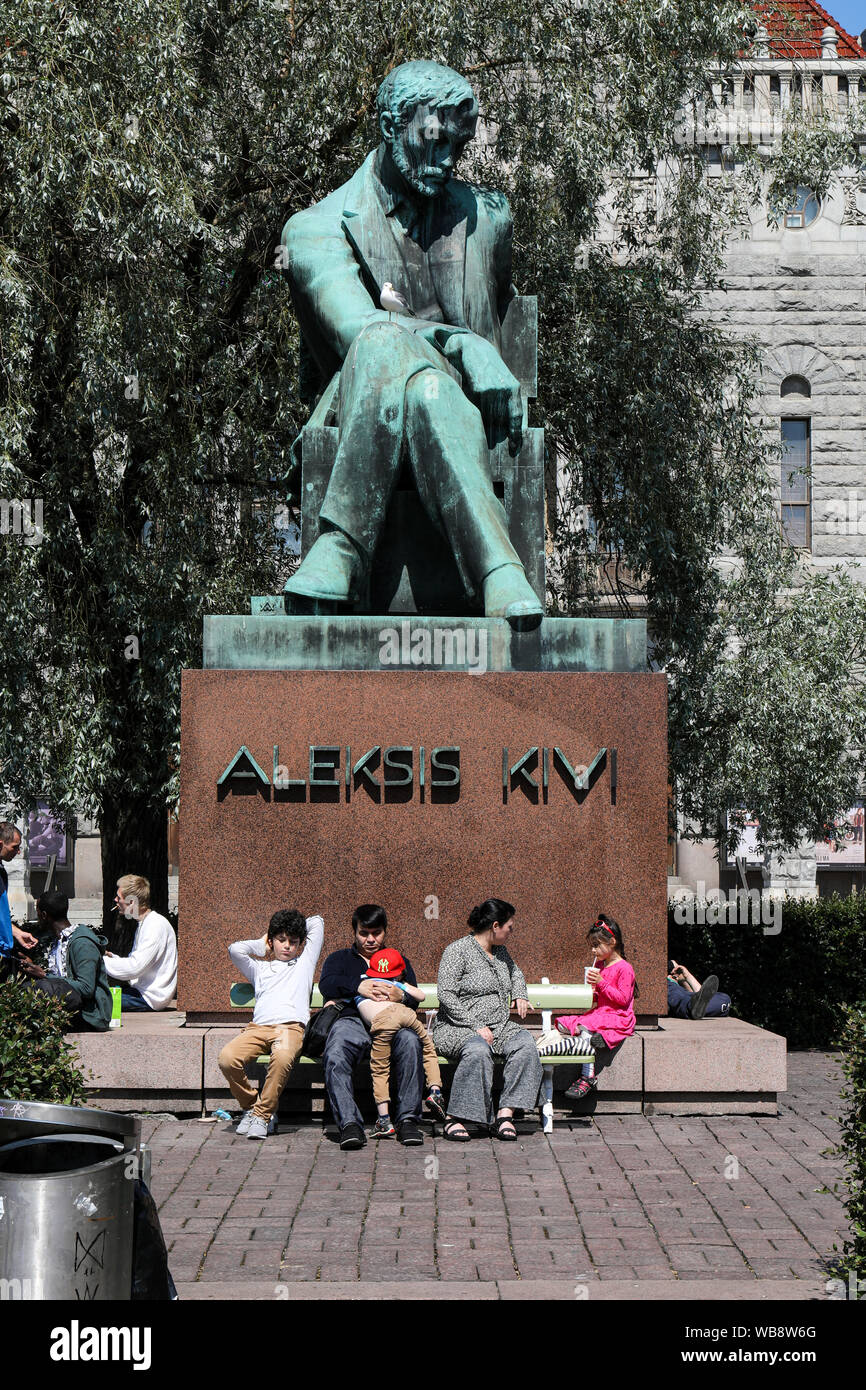 Aleksis kivi memorial hi-res stock photography and images - Alamy