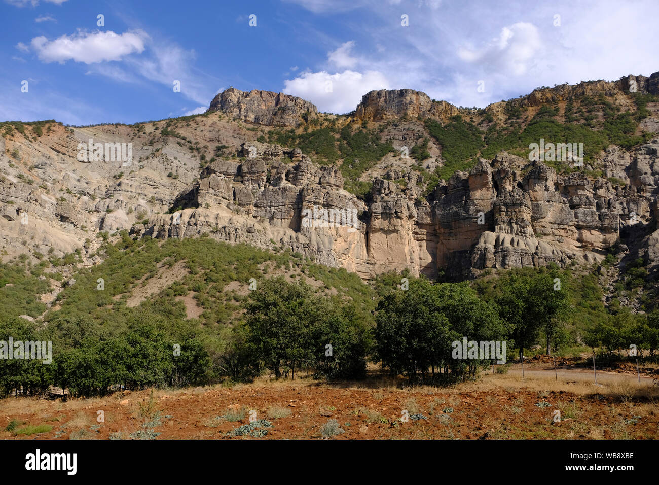 Erosion is the geological process. there are lots of eroded area in ...