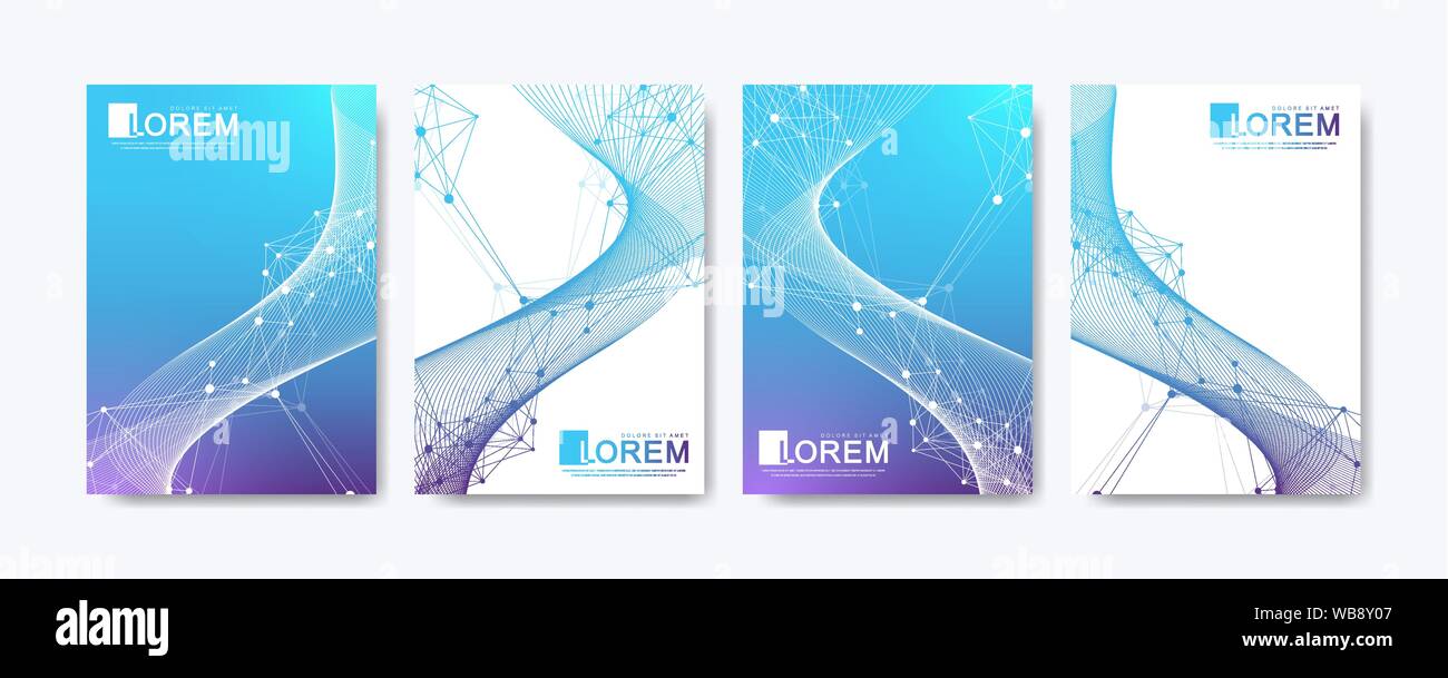 Modern Health care cover template design for a report and medical ...