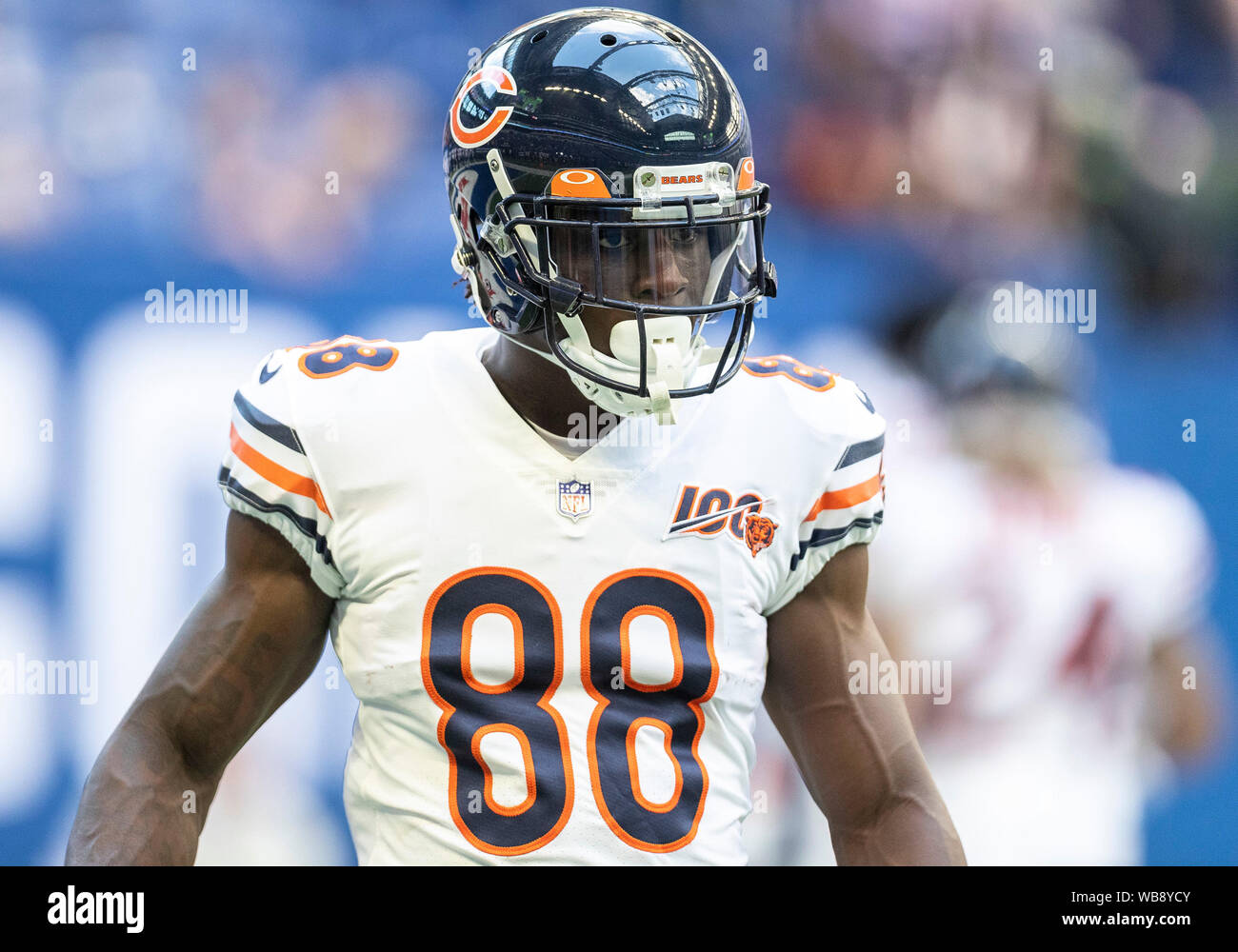 Chicago bears wide receiver riley ridley 88 hi-res stock photography ...